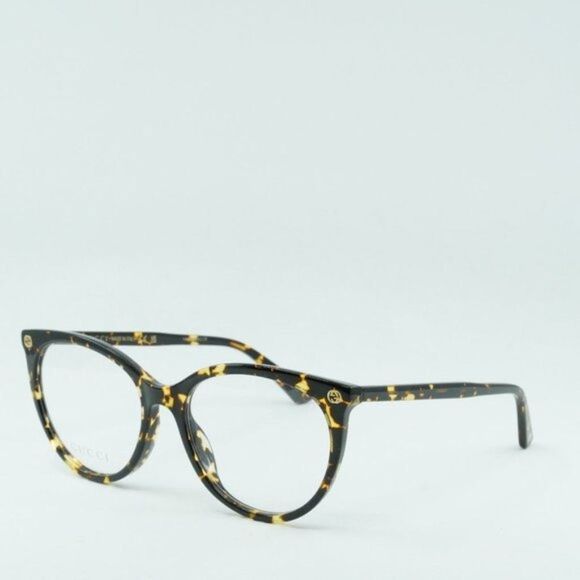Gucci | Accessories | Newgucci Gg093o 002 Havana Cat Eye Eyeglasses | Poshmark